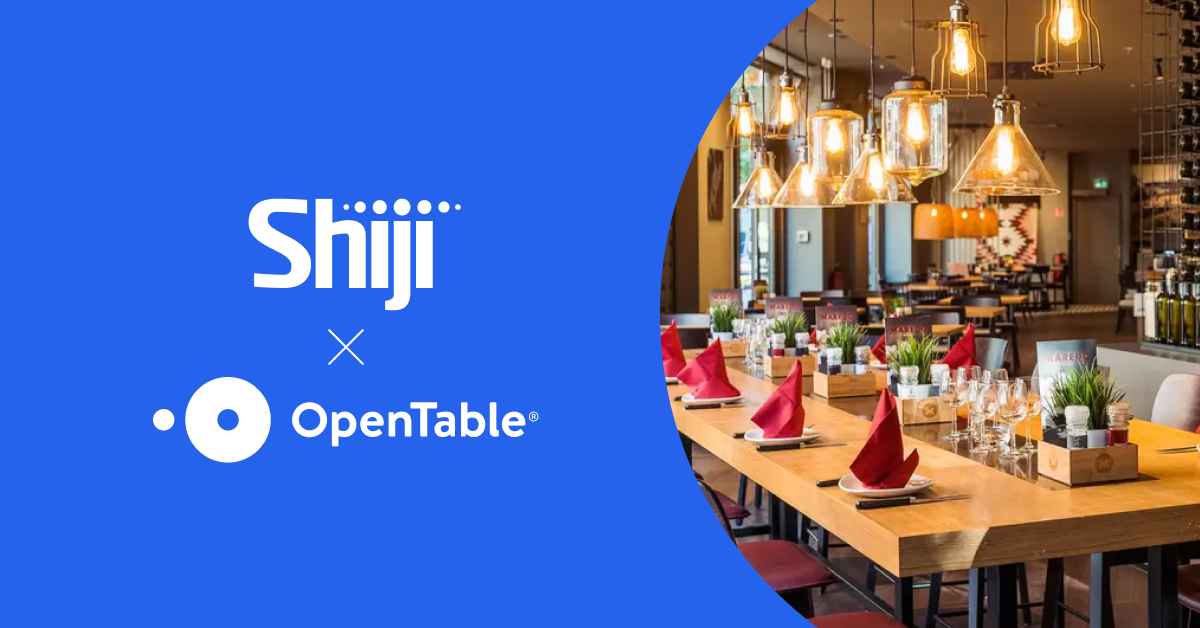 Shiji and OpenTable Partner to Elevate Dining Experiences