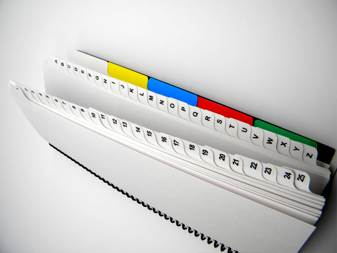 Index Tabs