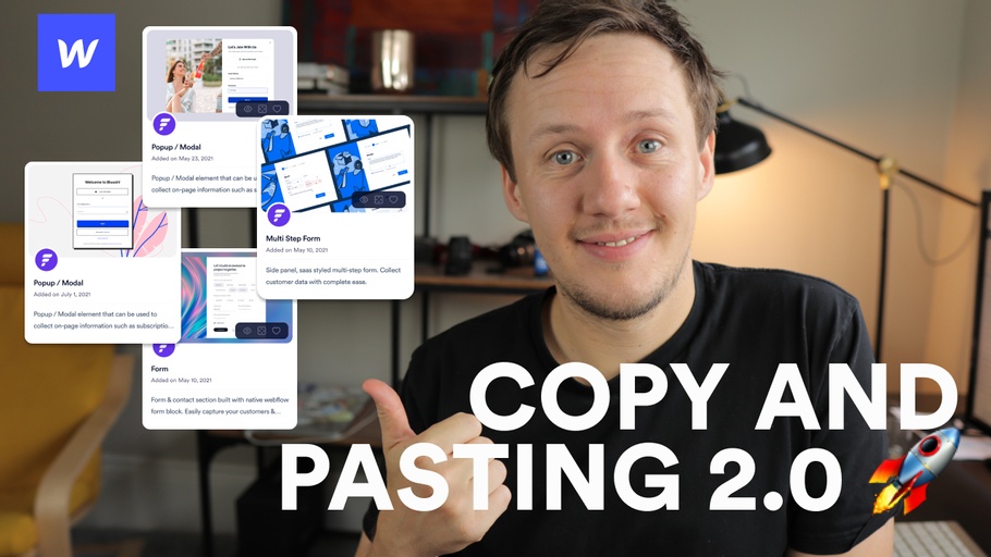 Webflow Copy and Pasting 2.0? Flowbase Component Club Review | connorfinlayson.com