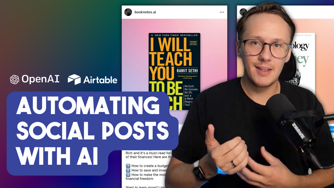 ChatGPT 🤝 No-Code - How to create and schedule social posts with AI ...