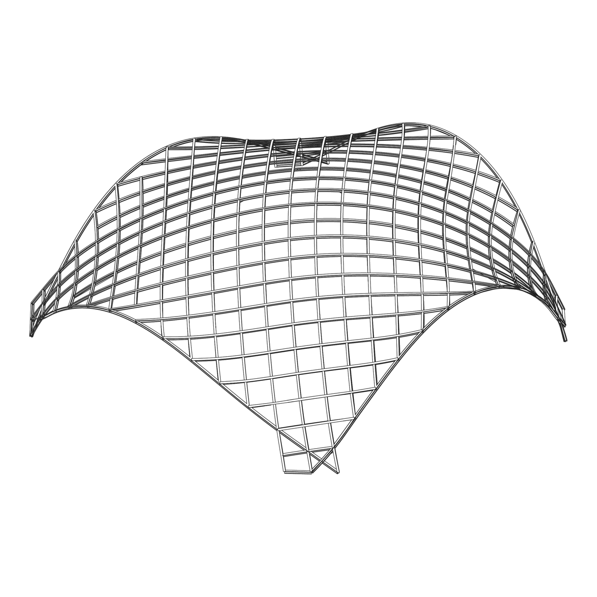 Voûte au sol — FUGU® Structures