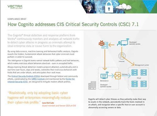 Browse Vectra's various resources about the Cognito platform