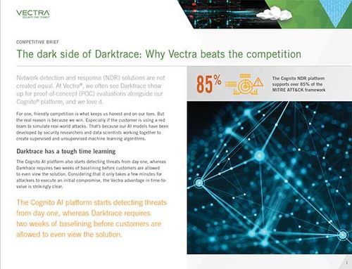 Browse Vectra's various resources about the Cognito platform