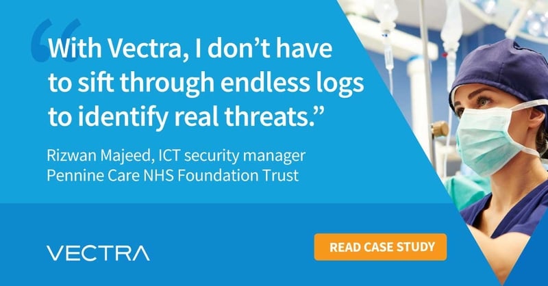 Cybersecurity Solution for Healthcare | Vectra AI