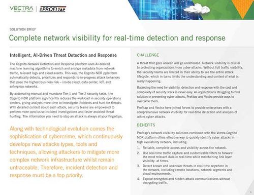 Browse Vectra's various resources about the Cognito platform