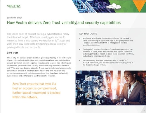 Browse Vectra's various resources about the Cognito platform