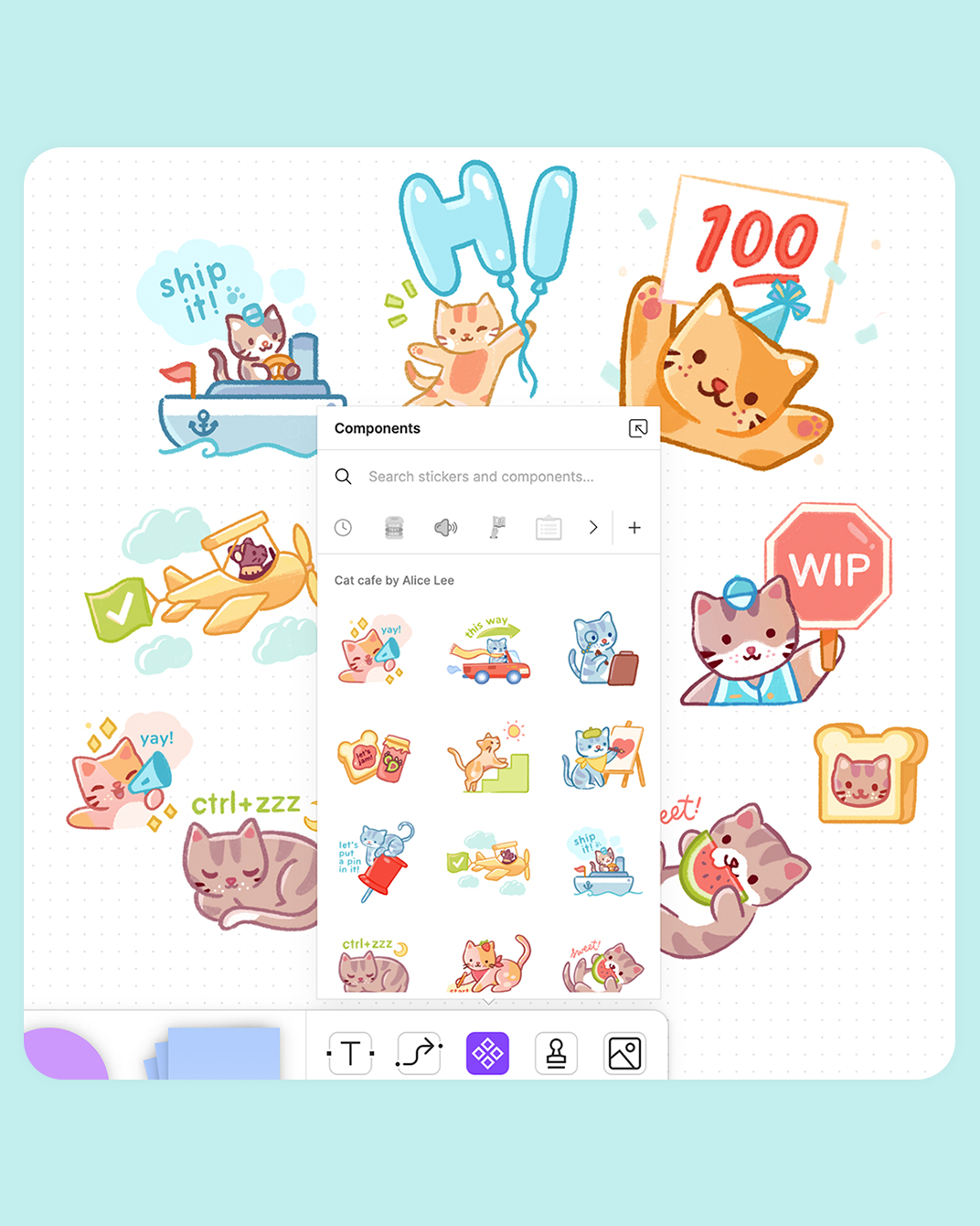 Cat Cafe — Figma | by Alice Lee