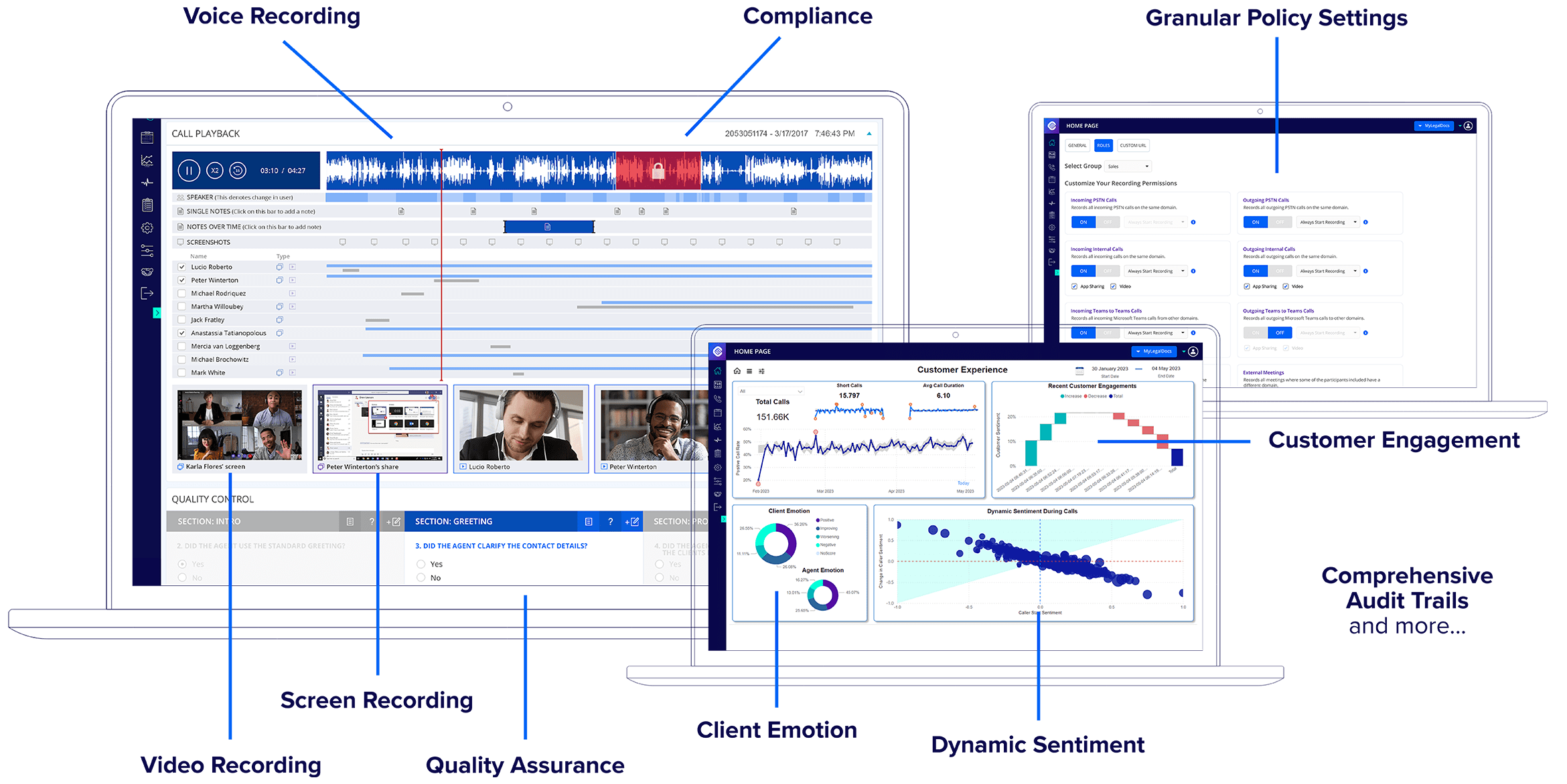 Call recording with Analytics powered by CallCabinet - Next Telecom