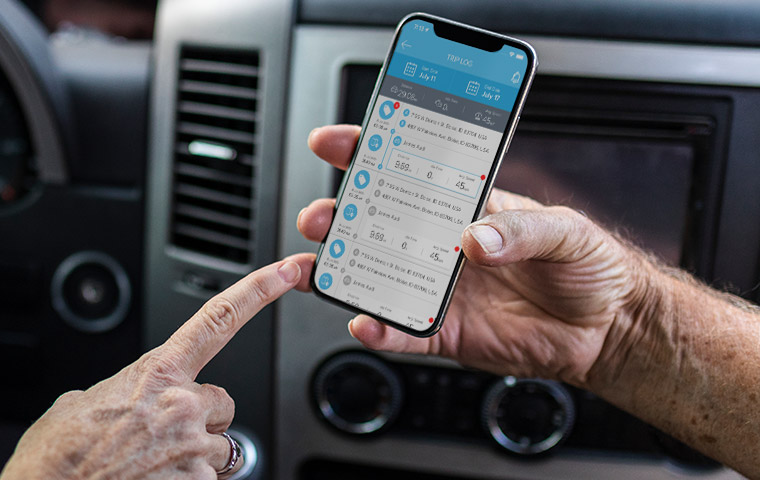 Enterprise Fleet Management From Azuga's Mobile App