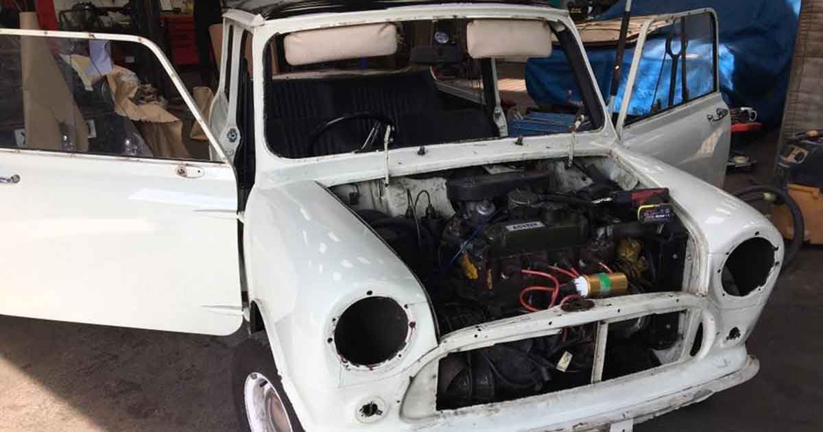 Classic 1968 MINI Cooper Restoration Project