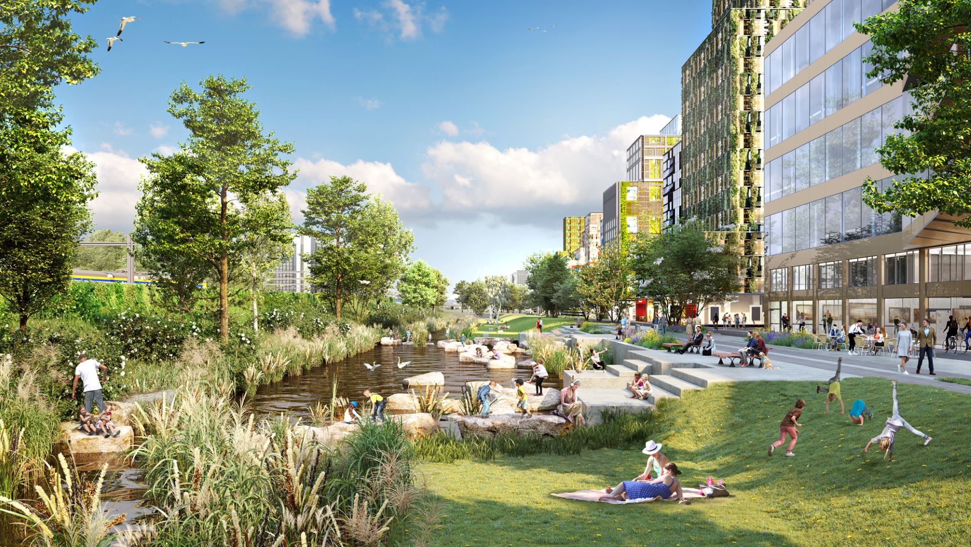 Haven-Stad in Amsterdam, een complete stad binnen de Ring A10 | APPM