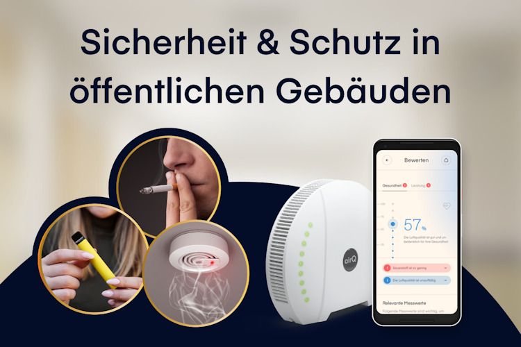 Measuring cigarette smoke with the air-Q