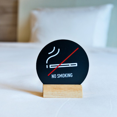 Measuring cigarette smoke with the air-Q