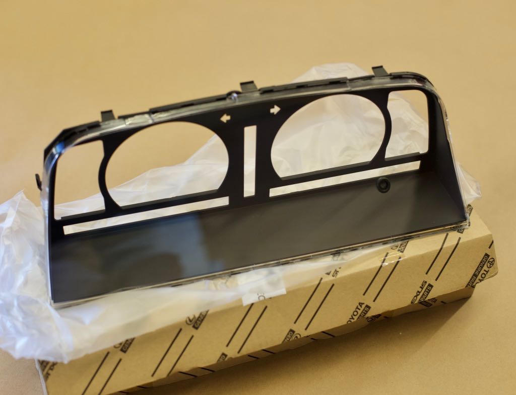 Delta Vehicle Systems - Toyota OEM Instrument cluster cover