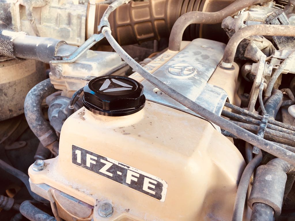 Delta Vehicle Systems - Billet Delta 1FZ/2UZ Oil Cap
