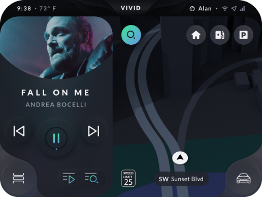 VIVID Nav IVI Combines Information, Entertainment, and Commerce