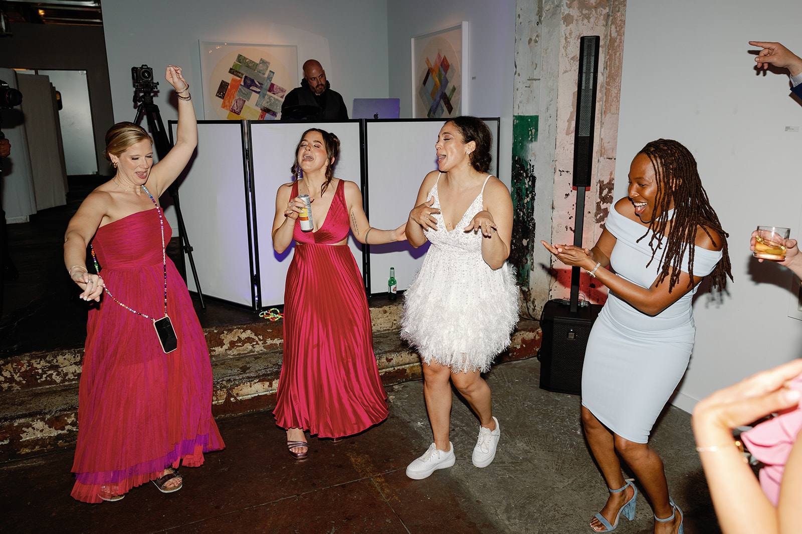 Cara and Amari’s Art-Themed D.C. Wedding