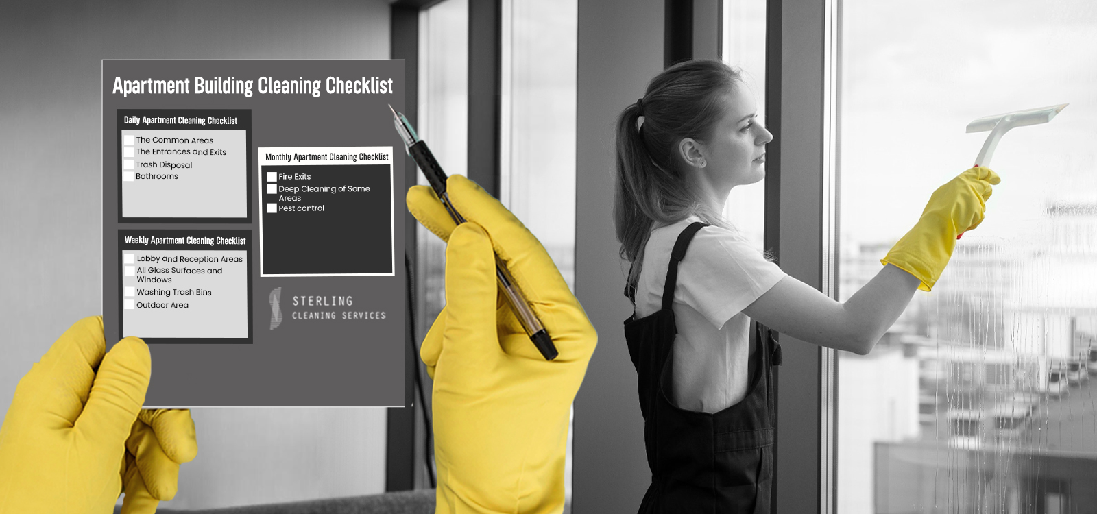 Apartment Building Cleaning Checklist | A Complete Guide