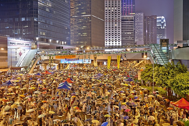 Occupy Central with Love and Peace: The Umbrella Revolution in Photos