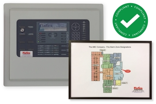 Is your Fire Alarm Zone Chart Compliant to BS5839:1?