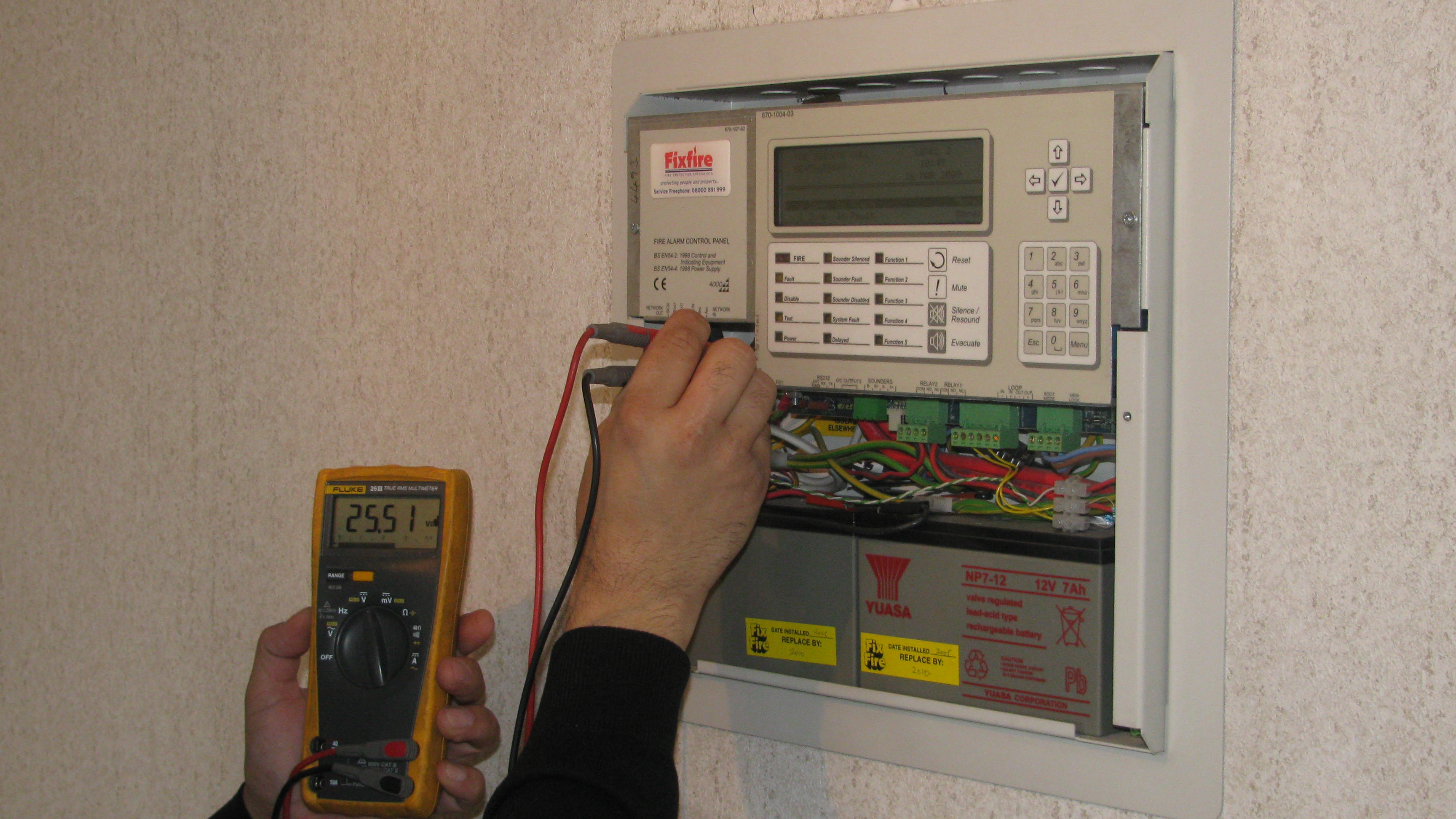 Fire Alarm System Planned/Reactive Service & Maintenance