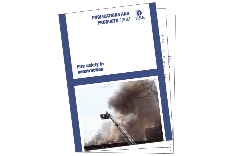 The HSE Fire Safety in Construction – Revised Guide HSG168