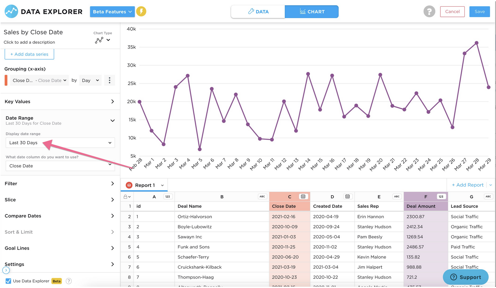 Optimizing Data Exploration with Dynamic Data Filters | Grow.com