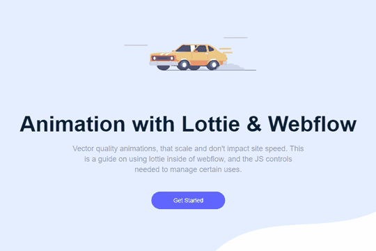 Lottie SVG Animations | Flowbase