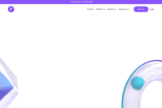 Cloneable Navigation 03 by Flowbase | Flowbase