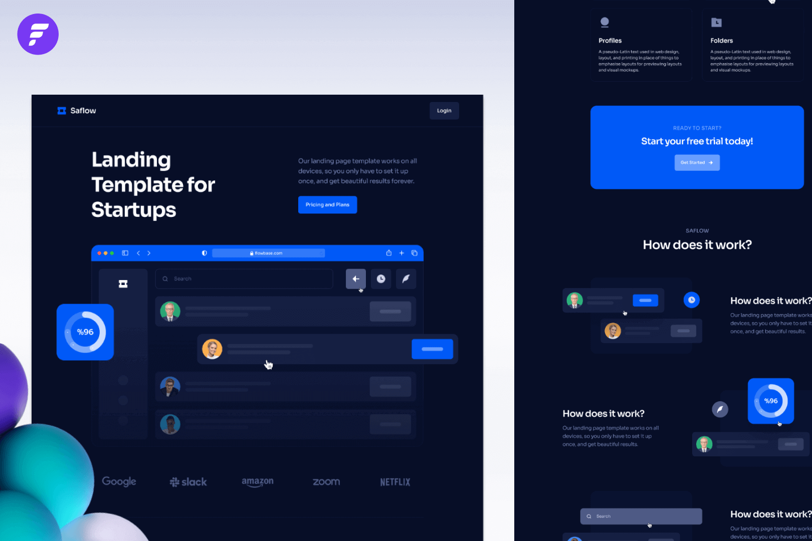 Webflow Free Cloneables | Flowbase