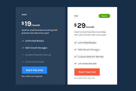 Uiflow Pricing 1 by Moshfequr9 | Flowbase