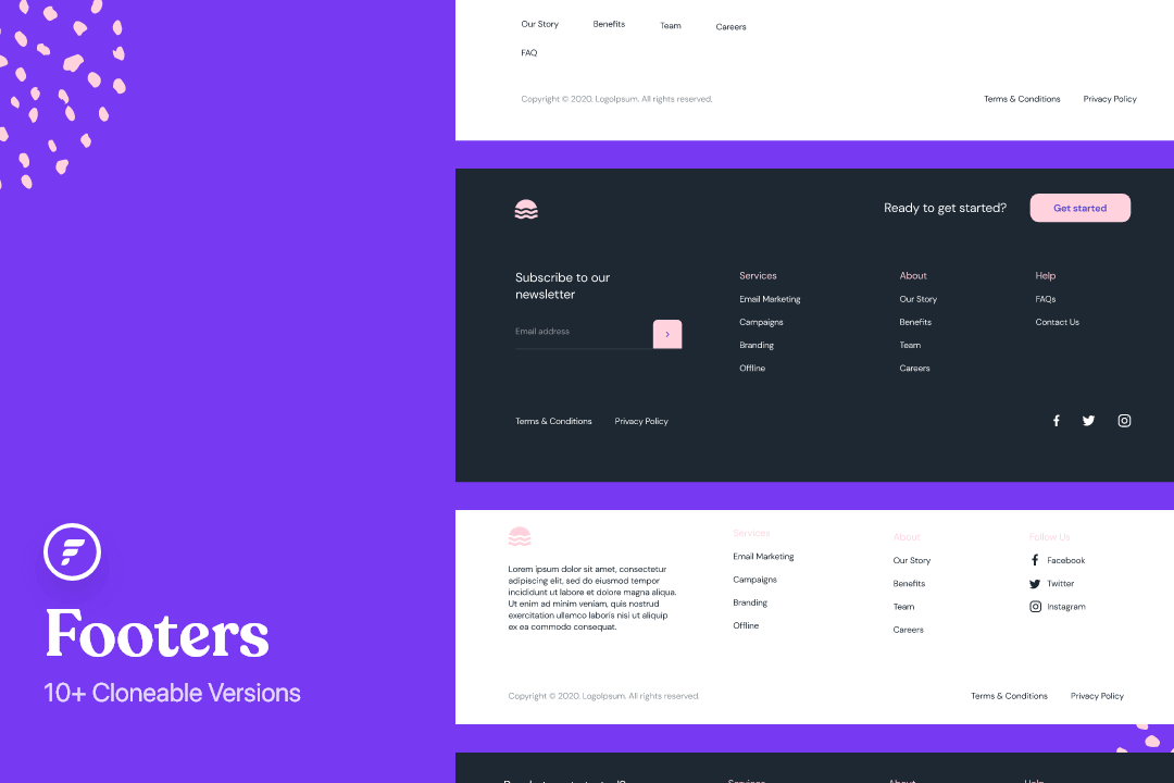 Webflow Free Cloneables | Flowbase