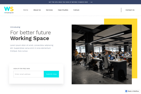 Workspace Template by Bazil | Flowbase