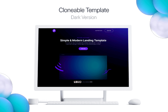Cloneable Dark Template by Flowbase | Flowbase