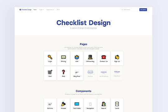 Checklist Design by georgehatzis | Flowbase