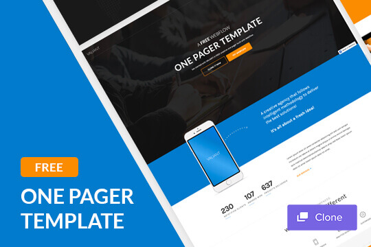 Valiant - Free Template by Kevinhoule | Flowbase