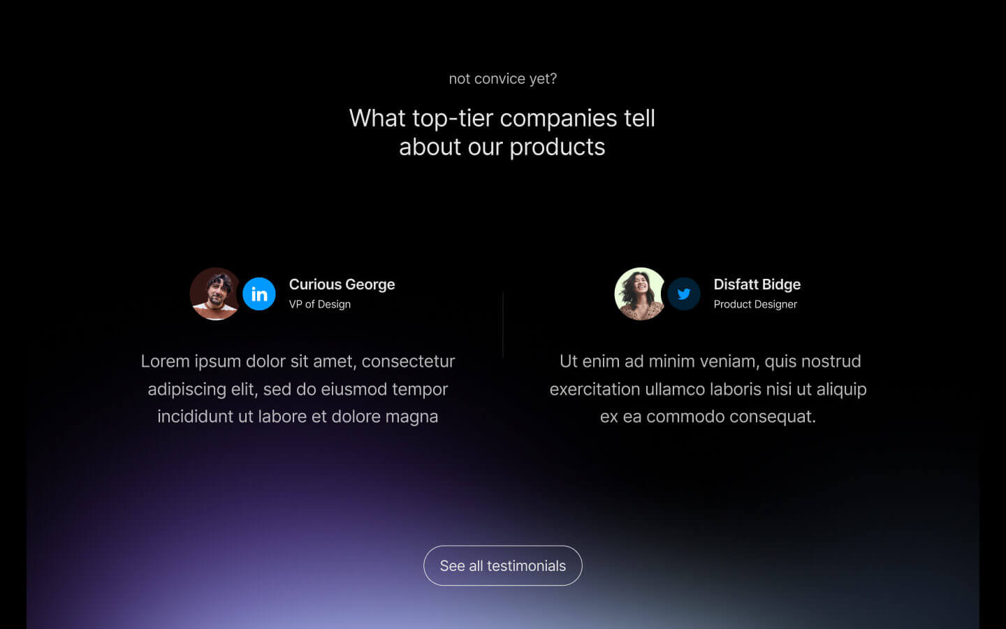 Webflow Testimonial Component | Flowbase