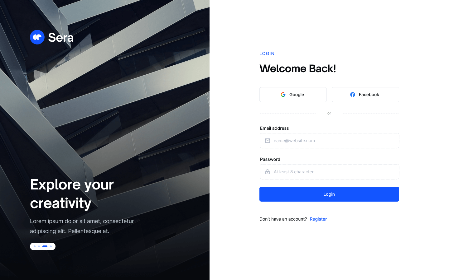 Webflow Account / Login Component | Flowbase