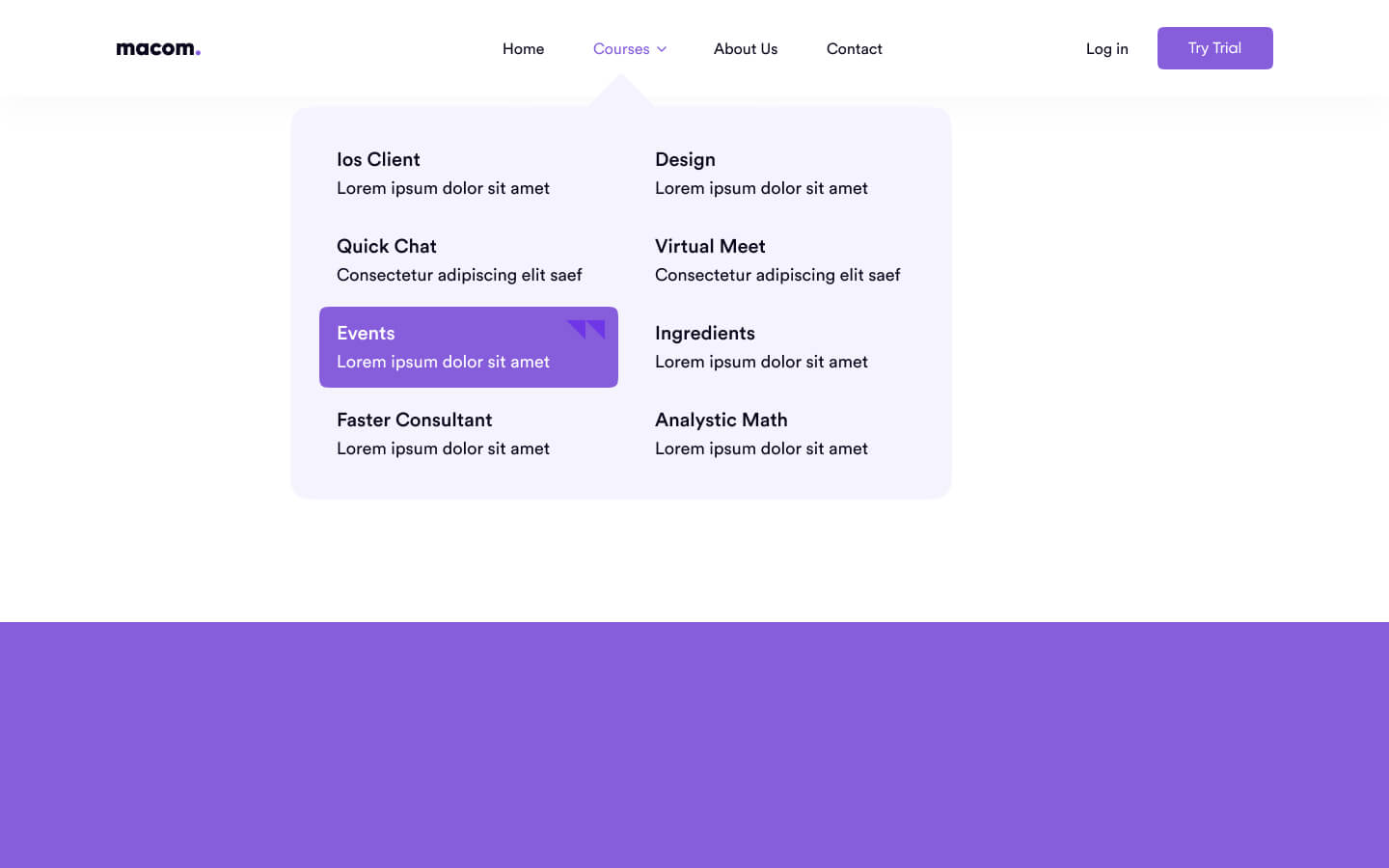 Webflow Navigation Component | Flowbase