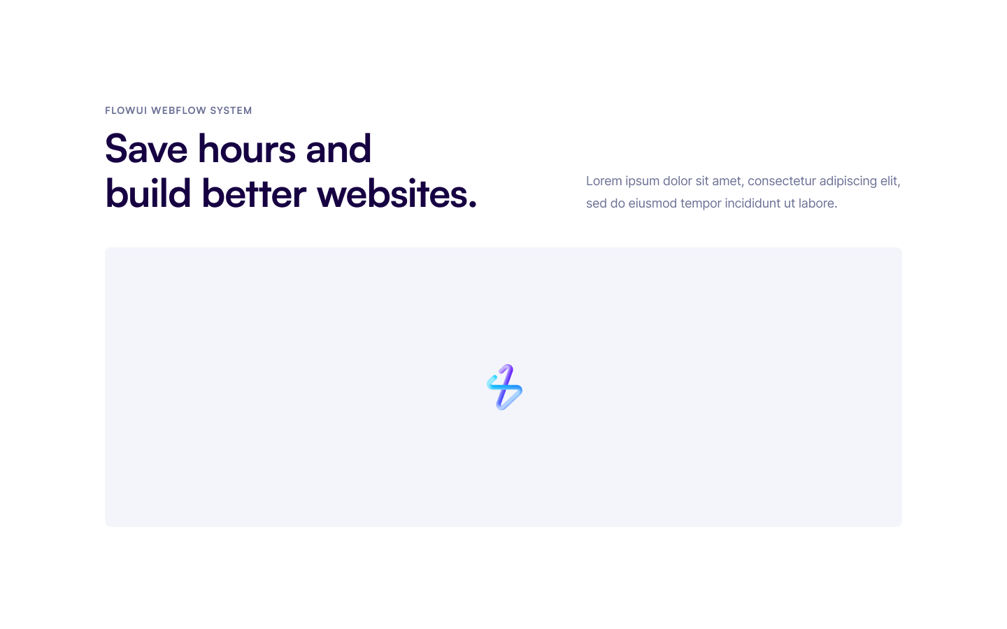 Webflow Header Component | Flowbase