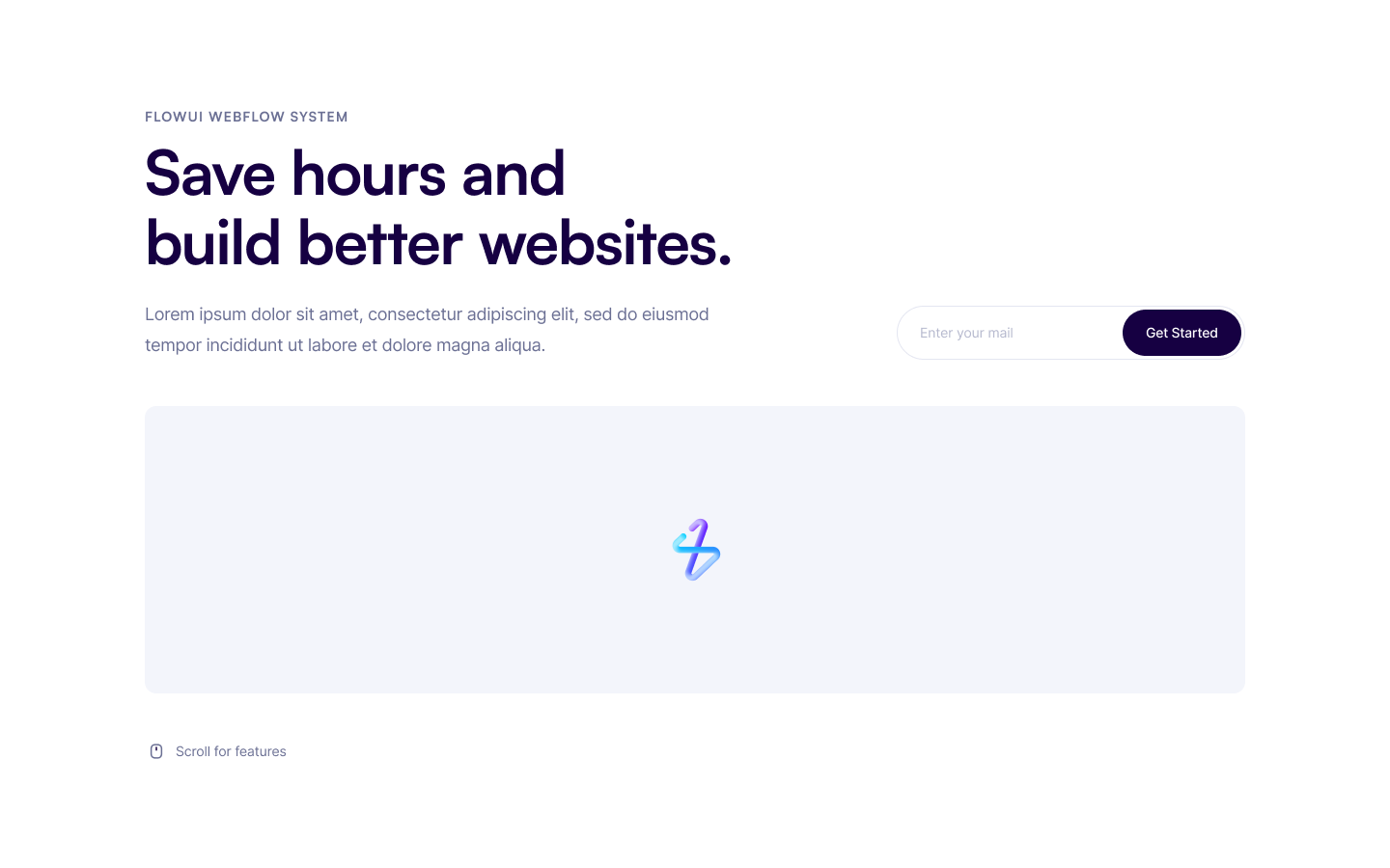 Webflow Header Component | Flowbase