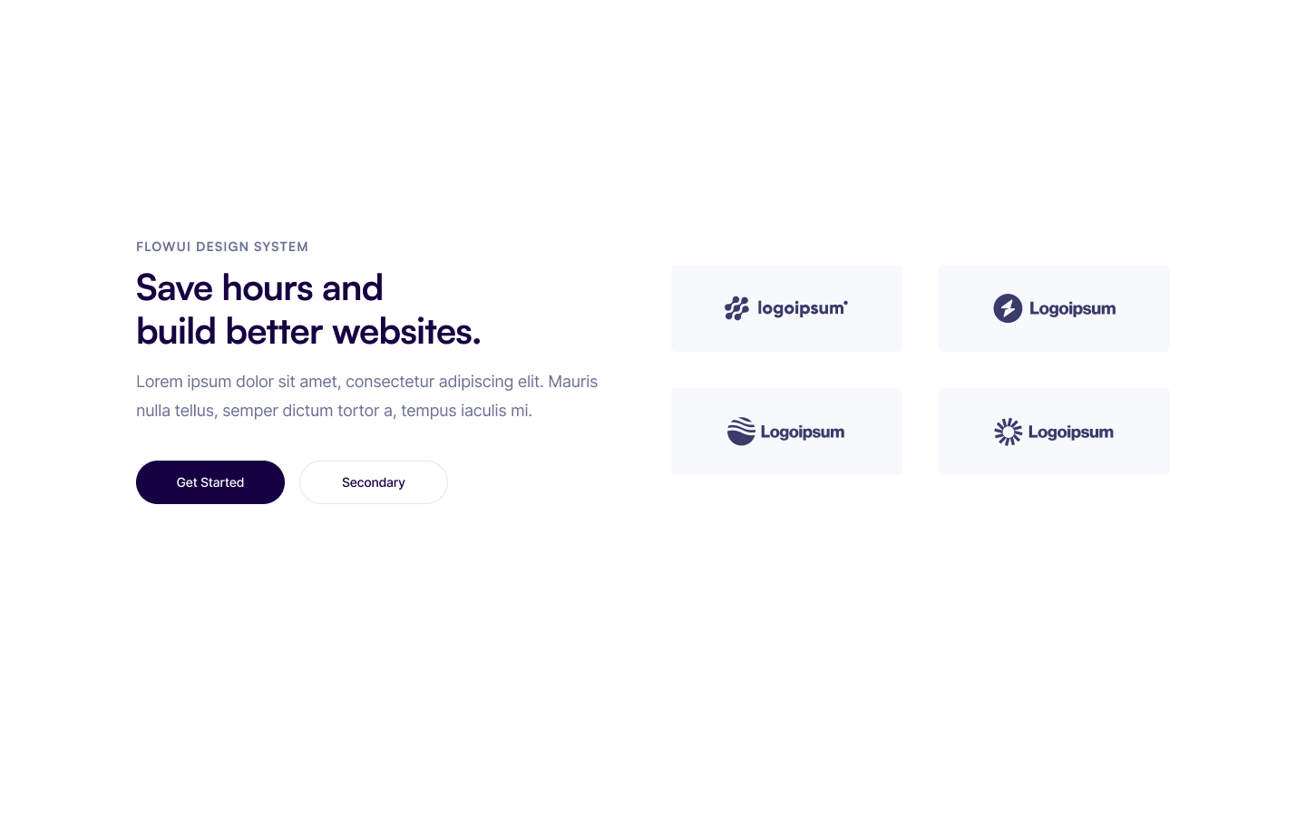 Webflow Logo Component | Flowbase