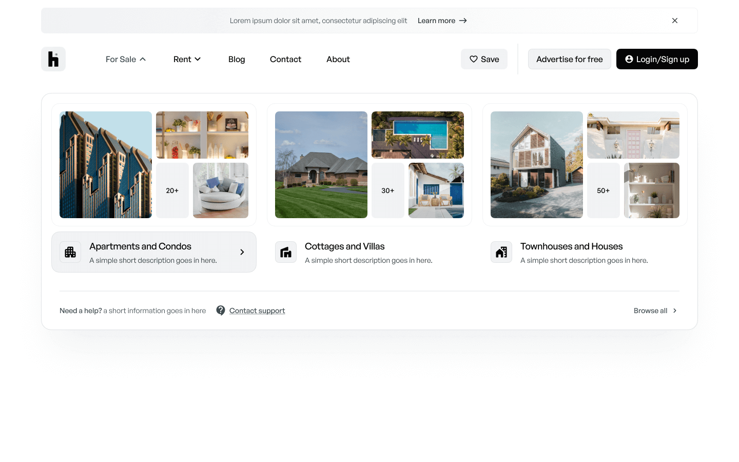 Webflow Navigation Component | Flowbase