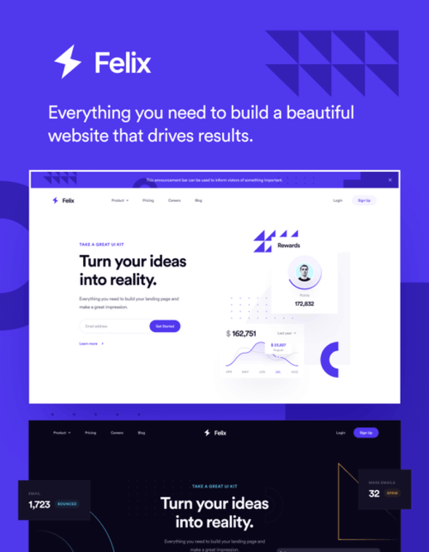 Felix Enterprise Business Template | Flowbase
