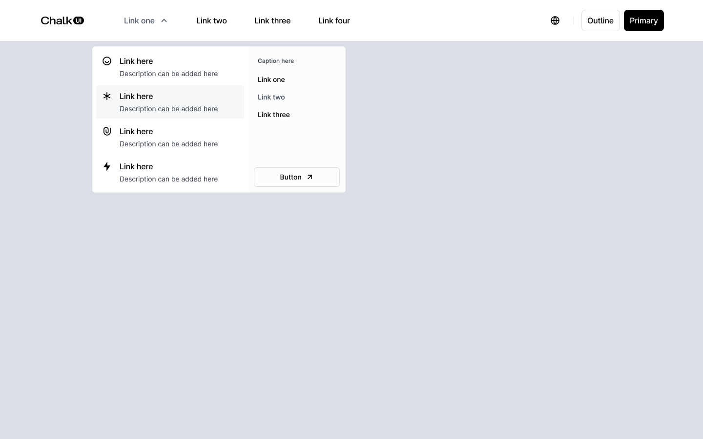 Webflow Mega Navigation C03 Component | Flowbase