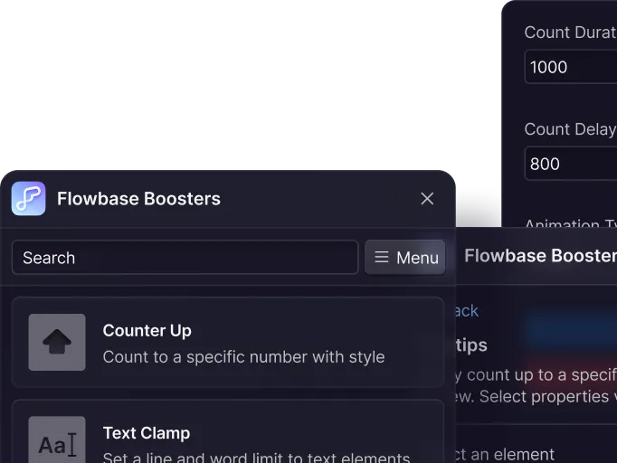 Flowbase | Webflow Components, Templates & Boosts