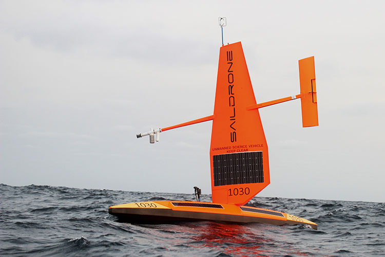 Surveying Ocean Eddies: Biological Productivity Hot Spots – Saildrone