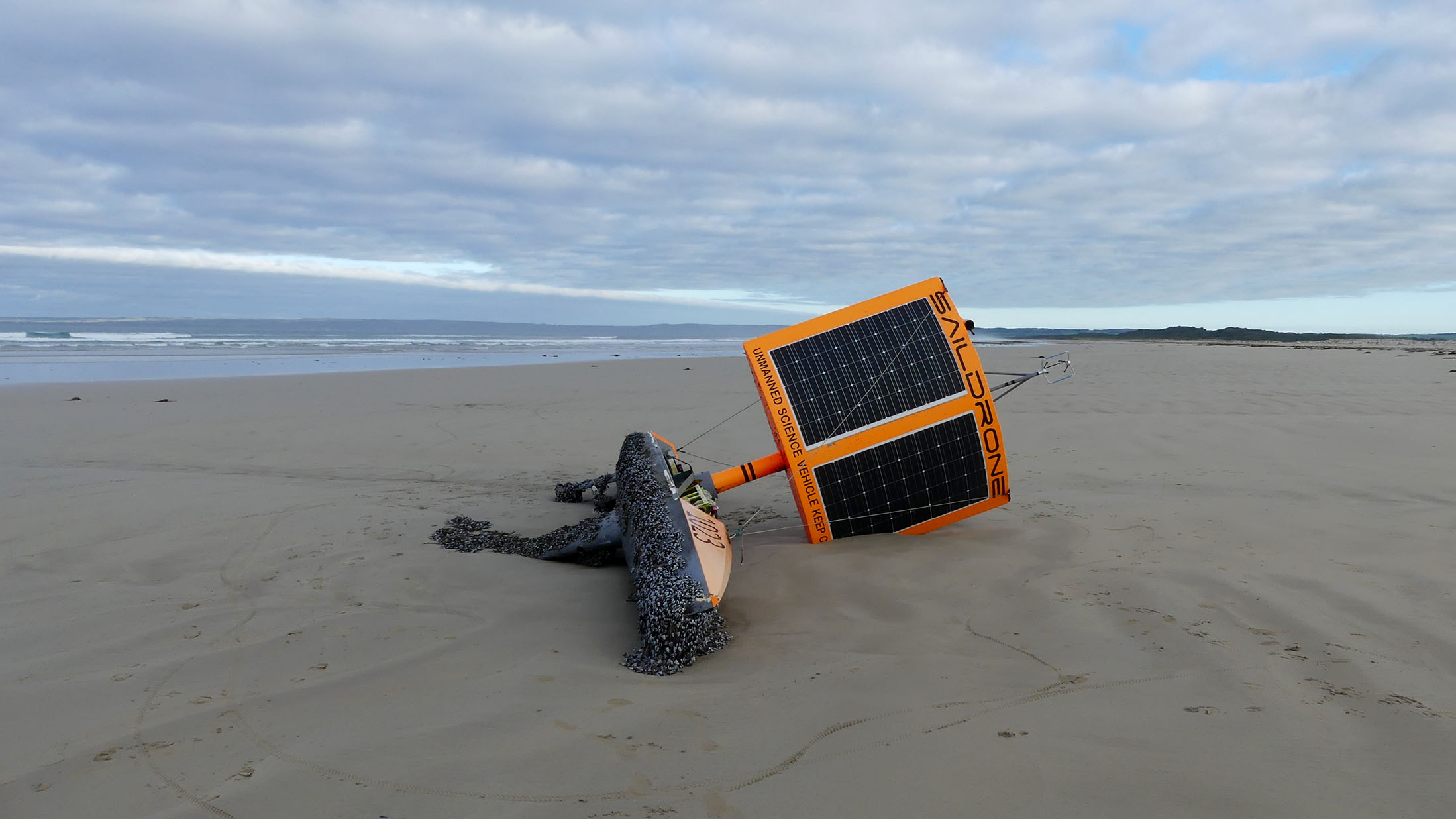 Ocean Drone in Australia after 718 Days in Southern Ocean – Saildrone