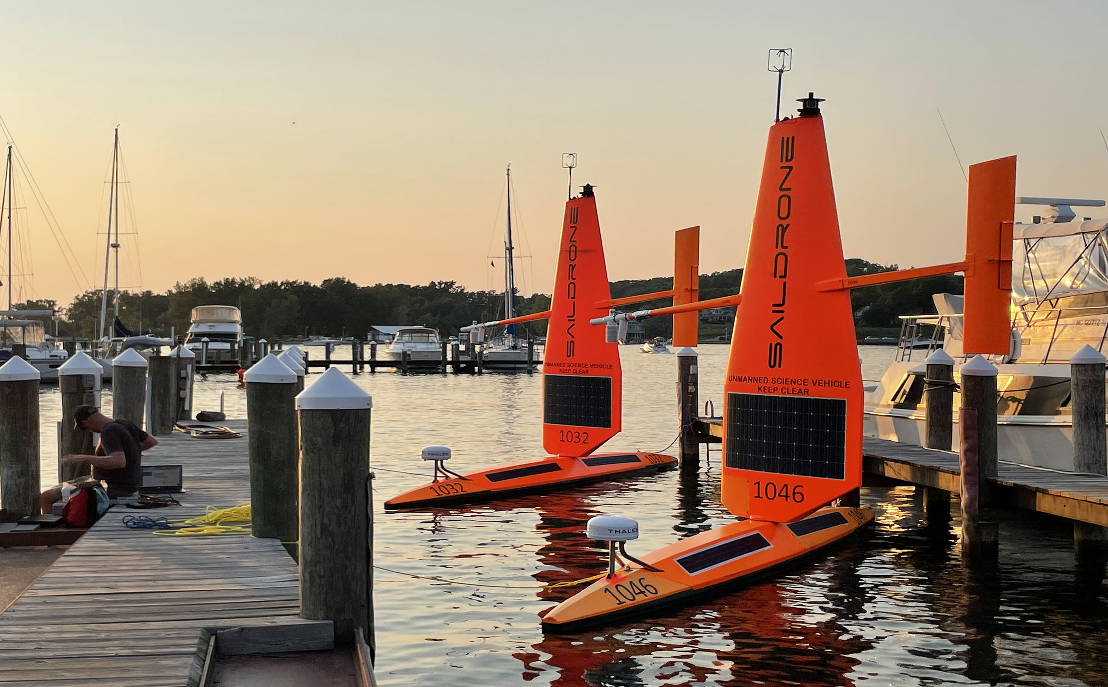 First Ocean Drones Launch in Great Lakes for USGS GLSC – Saildrone