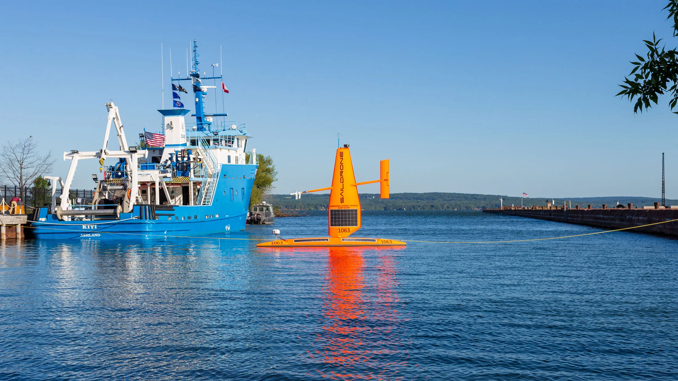 USVs Improve Fisheries Assessments on Lake Superior – Saildrone